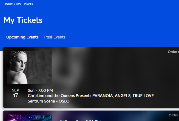 Mobile Only – Ticketmaster Help